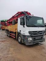 China Sany 56M Used Concrete Pump Truck With Mercedes Benz Chassis Model 2012 for sale