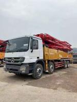 China Euro4 Second Hand 52m Concrete Pump , boom pump truck SYM5419THBF 52 for sale