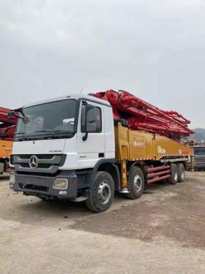 China Euro4 Second Hand 52m Concrete Pump , boom pump truck SYM5419THBF 52 for sale