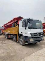 China Euro4 Second Hand 52m Concrete Pump , boom pump truck SYM5419THBF 52 for sale