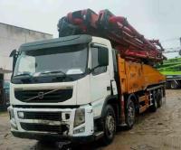 China Diesel fuel Used Concrete Pump Truck 56M 294kW With Volvo Chassis for sale
