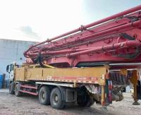 China Sany 60M Used Concrete Pump Truck With Man Chassis Model 2017 for sale