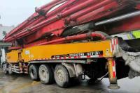 China Sany 62 meter Used Concrete Pump With Volvo Chassis Model 2013 for sale