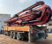 China Sany 62M Used Concrete Pump With Volvo Chassis Model 2013 for sale