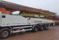 China Zoomlion 63M Used Concrete Pump Truck With Scania Chassis With Model 2013 for sale
