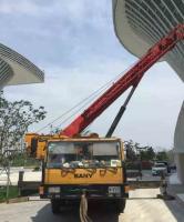 China 50 Tons Sany Used Truck Crane 58.5mm Lifting Height  For Construction for sale