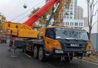 China Sany Used Boom Truck Crane , 75 Ton Lorry Crane STC50S Straight Arm for sale