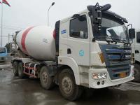 China Euro III Used Concrete Mixer Truck Lorry With 12m3 Capacity for sale