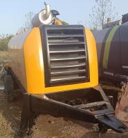 China Yellow Used Concrete Trailer Pump HBT8018C Sany 180kw 2200rpm for sale