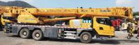 China 2nd hand Crane XCMG 25 Ton , used truck mounted cranes 21m Turning Diameter for sale