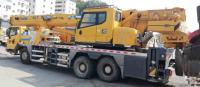 China 2nd hand Crane XCMG 25 Ton , used truck mounted cranes 21m Turning Diameter for sale