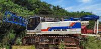 China Zoomlion Brand Used Crawler Crane 70 Ton QUY70 Model 61 Ton Weight for sale
