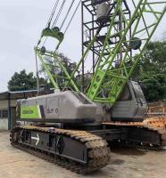 China Used QUY80 Zoomlion 80 Ton Crawler Crane with 58m Boom Lenth for sale