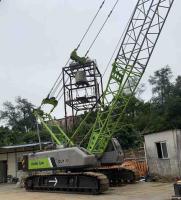 China Used QUY80 Zoomlion 80 Ton Crawler Crane with 58m Boom Lenth for sale