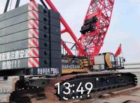 China Second Hand Sany Crawler Crane , 90 ton mobile crane SCC900HD for sale