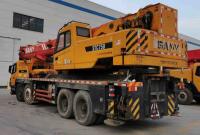 China 75 Ton Used Truck Mounted Knuckle Boom Cranes With 5 Boom Section 80km/H Speed for sale