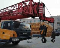 China 75 Ton Used Truck Mounted Knuckle Boom Cranes With 5 Boom Section 80km/H Speed for sale