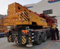 China 75 Ton Used Truck Mounted Knuckle Boom Cranes With 5 Boom Section 80km/H Speed for sale