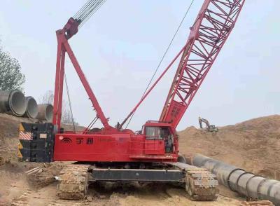 China Yutong YTQU160 Crawler Crane Used 160 ton Capacity 209KW Power for sale