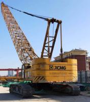 China Used 100 Ton Crawler Crane XCMG QUY100 Model 200KW Engine Power for sale