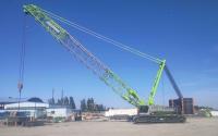 China 300 Tons Capacity Used Crawler Crane Zoomlion ZCC3000 Model for sale