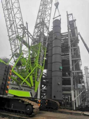 China second hand 400 Ton Crawler Crane Zoomlion ZCC5200S 84m Boom for sale