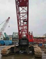 China Second Hand Fuwa Crawler Crane 80 Ton QUY80A Fuwa Model 13m  Boom for sale