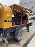 China Sany HBT8018 C5 Used Concrete Trailer Pump 180kw S Valve Type for sale
