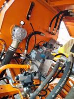 China Electric Used Concrete Trailer Pumps Zoomlion 600L Hopper Capacity for sale