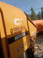 China Diesel Used Concrete Trailer Pump Sany HBT8018C 180kw Rated Power for sale