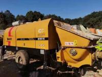 China Diesel Used Concrete Trailer Pump Sany HBT8018C 180kw Rated Power for sale