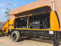 China Sany Diesel Used Concrete Trailer Pump S Valve Type 180KW Power for sale