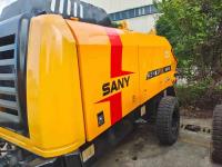 China Hydraulic System Used Concrete Trailer Pump CE Approved Sany Brand for sale