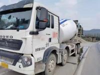 China 2nd hand Howo Concrete Mixer Truck Diesel type 10M³ 371HP Power for sale