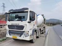 China 2nd hand Howo Concrete Mixer Truck Diesel type 10M³ 371HP Power for sale