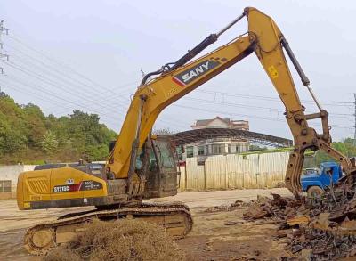China Sany SY215C Used Crawler Excavator 128kw / 2000rpm Engine Power for sale