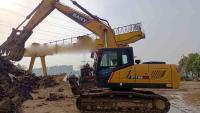 China Sany SY215C Used Crawler Excavator 128kw / 2000rpm Engine Power for sale