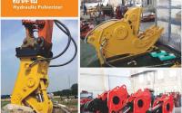 China Sino Global Hydraulic Concrete Pulverizer For Excavator Sany Komatsu CAT for sale