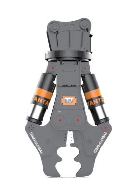 China flexible Hydraulic Shear Attachment For Excavator with Double Cylinder One Cylinder for sale