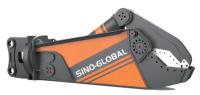 China Sino Global Hydraulic Excavator Scrap Shear For Komatsu Sany CAT for sale