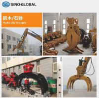 China Mechanical Hydraulic Grapple For Excavator Komatsu Sany CAT for sale