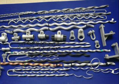 China Preformed Guy Grip Dead End Conductor Range Varies By Model and Durable Tension Clamp for Utility Pole Guy Wire Anchoring for sale