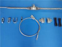 China Aluminum Alloy Preformed OPGW Suspension Clamp for sale
