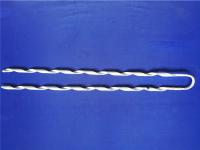 China Zinc-Galvanized Preformed Dead End Clamp 10-20mm for Cable Installation for sale
