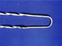 China 0.5Kg Zinc Galvanized Wire Preformed Dead End 50in Length for sale