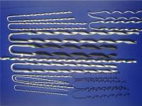 China Preformed Zinc Galvanized Wire 10-20mm Polished Finish for sale