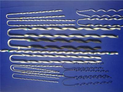 China Preformed Zinc Galvanized Wire 10-20mm Polished Finish for sale