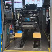 China T400D Heavy Duty Scissor Lift For Vehicle Alignment And Repairs for sale