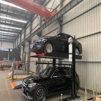 China TP232 Hydraulic 2 Post Parking Lift With Space Saving Design for sale