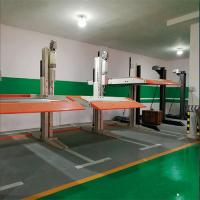 China TP227 2 Post Parking Lift 2m/min For High Density Car Storage for sale